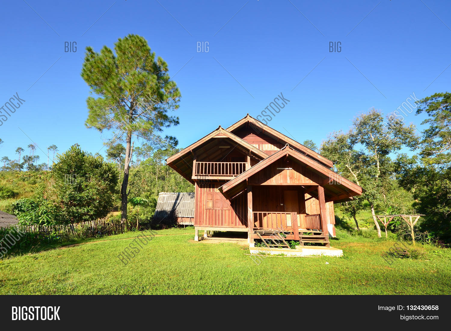 Wood House Nature Image & Photo (Free Trial) | Bigstock