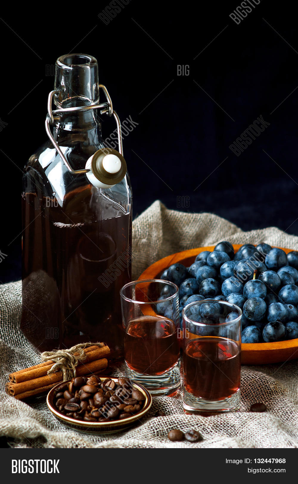 Sloe Gin. Glass Image & Photo (Free Trial) | Bigstock