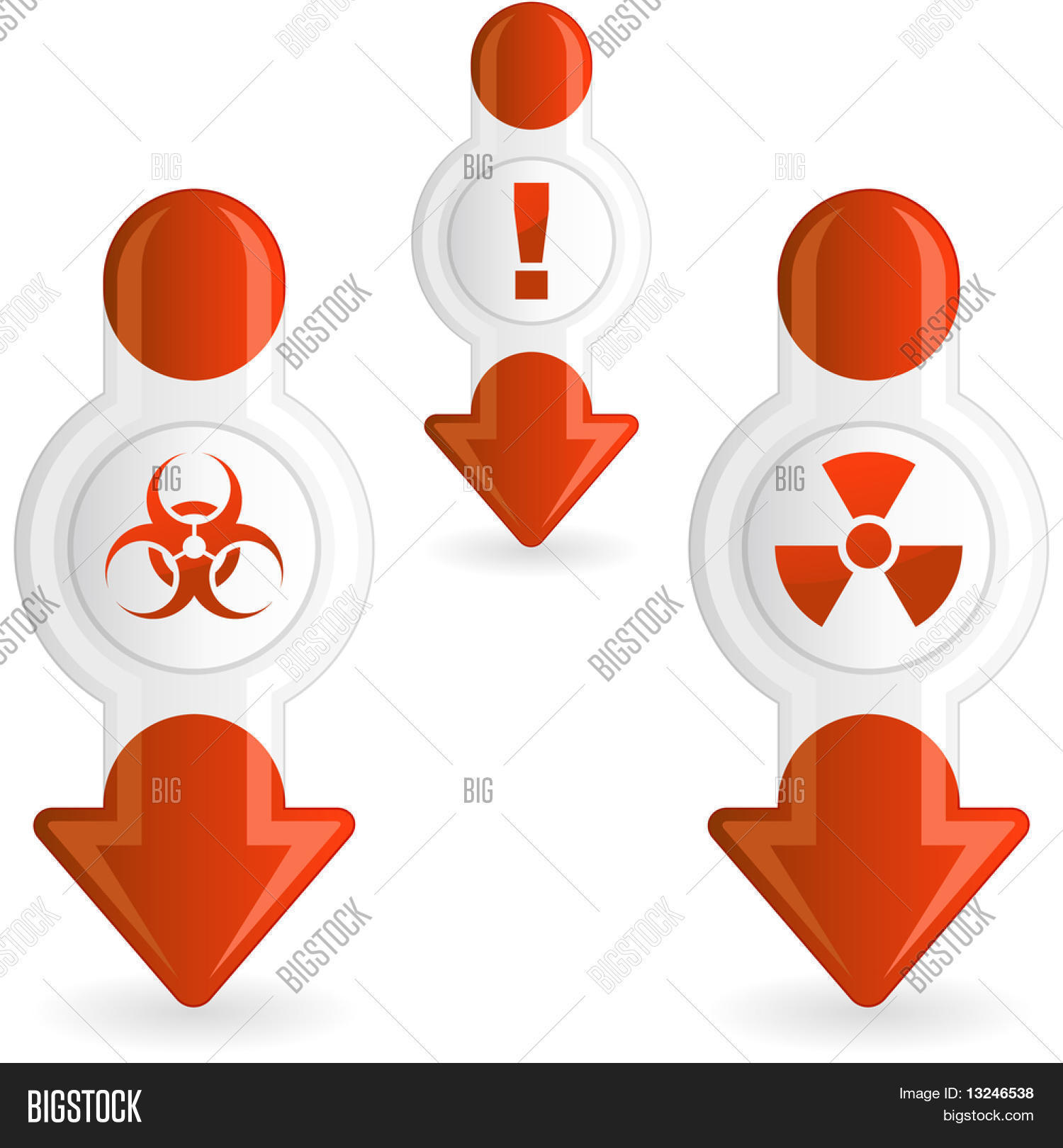 Warning Vector Signs Vector & Photo (Free Trial) | Bigstock