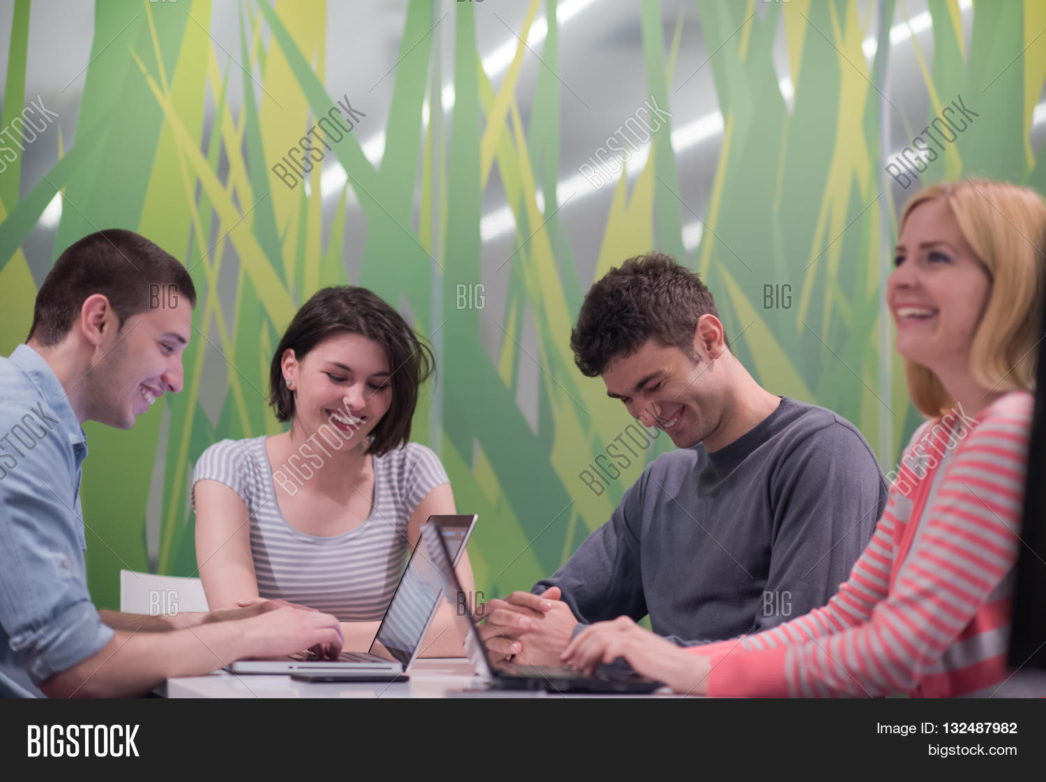 Students Group Study Image & Photo (Free Trial) | Bigstock