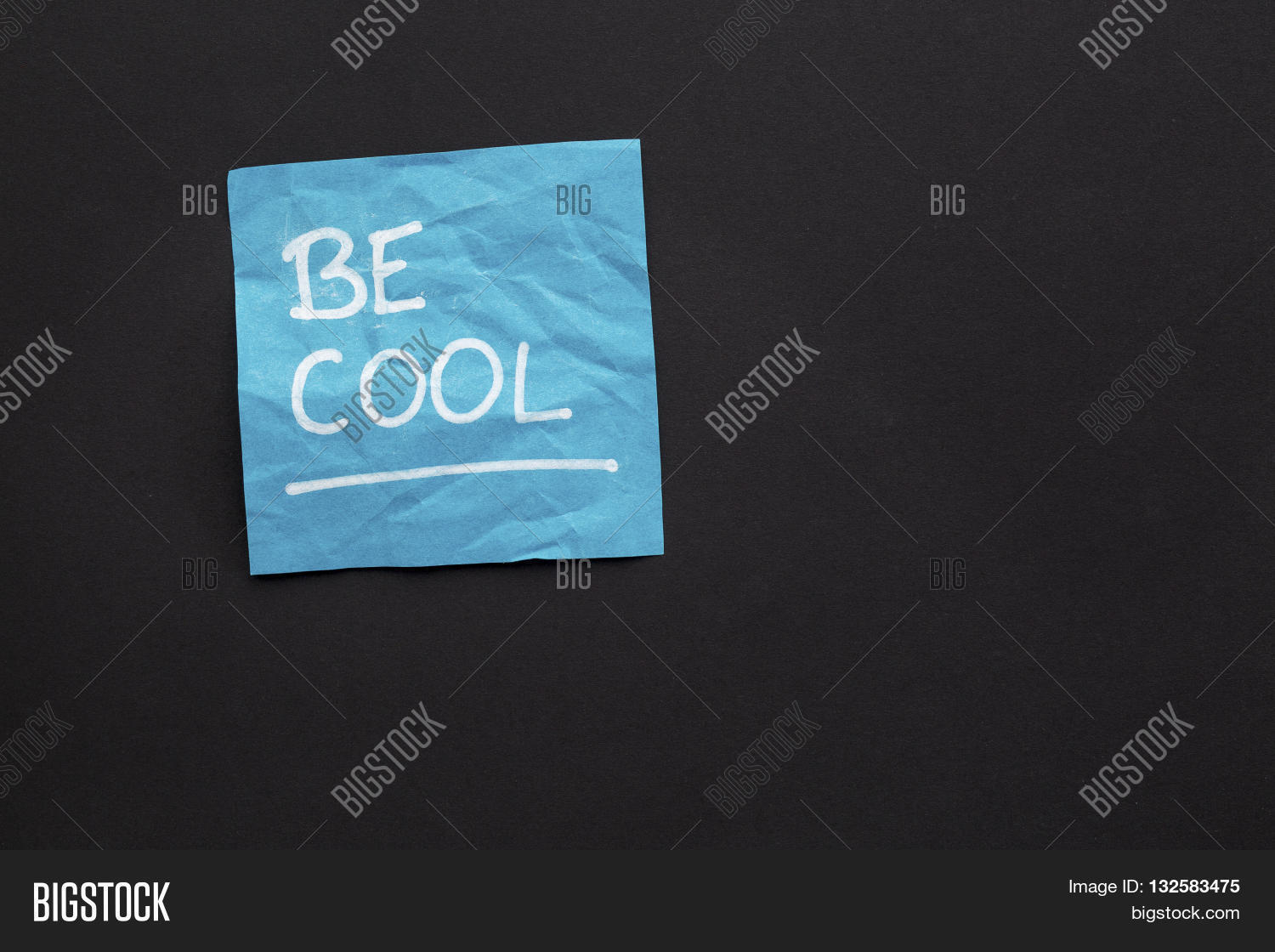 Be Cool Reminder - Image & Photo (Free Trial) | Bigstock