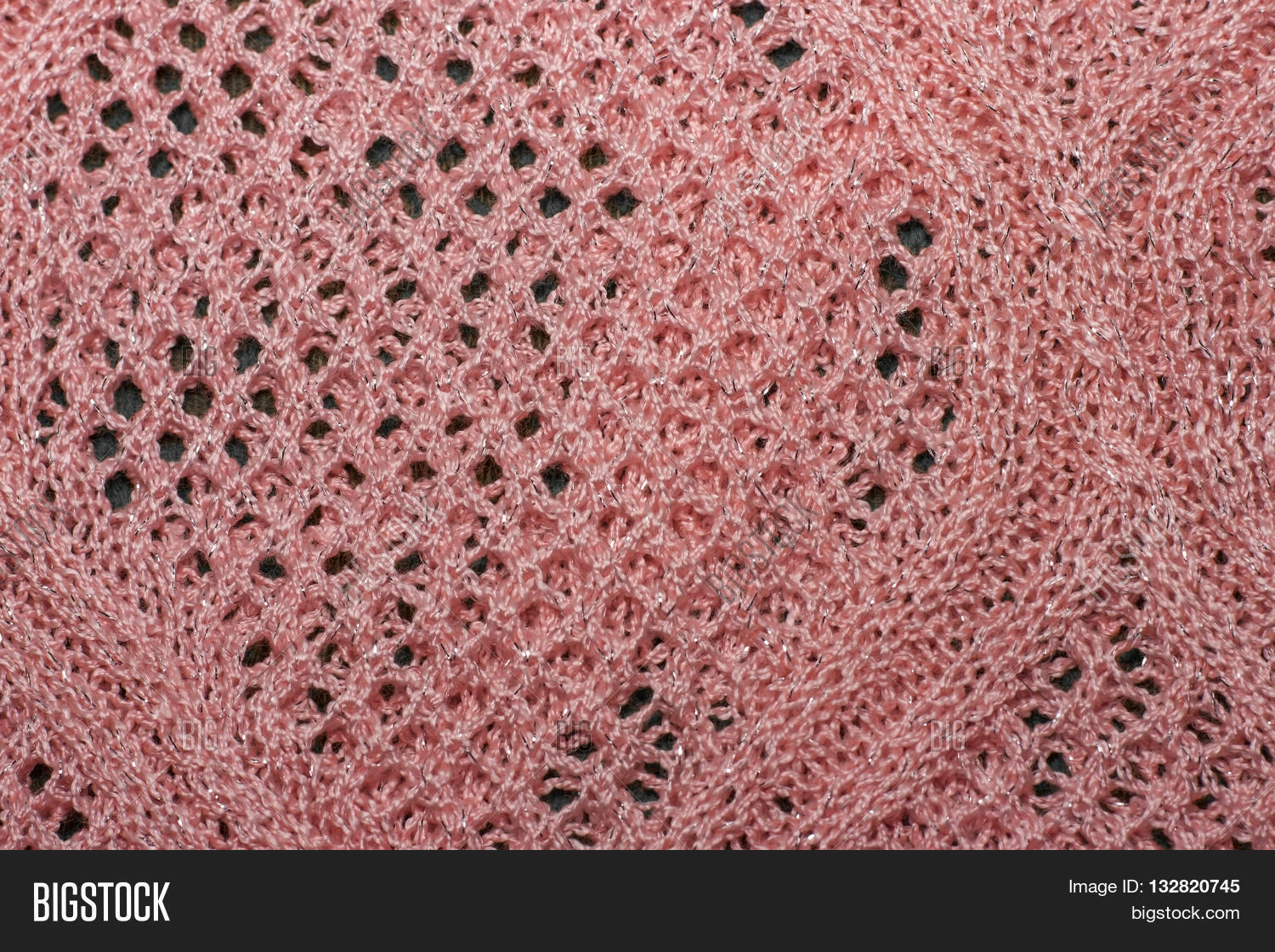 Pink Knitted Wool Image & Photo (Free Trial) | Bigstock
