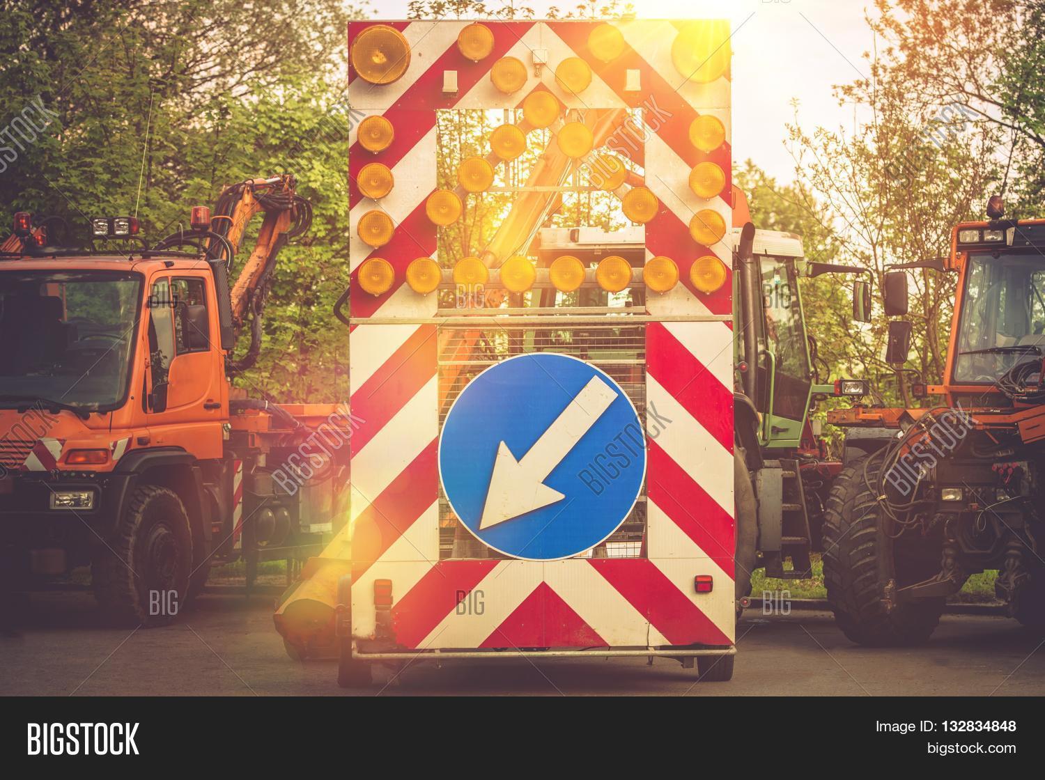 Road Construction Image & Photo (Free Trial) | Bigstock
