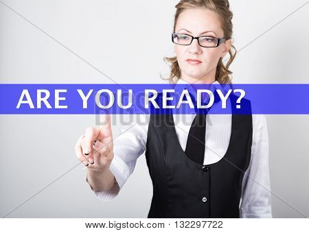 You Ready Written On Image & Photo (Free Trial) | Bigstock