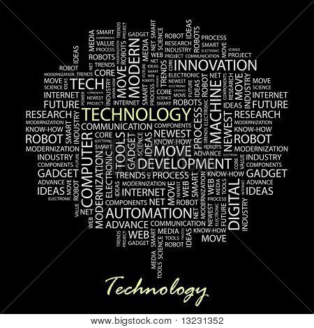TECHNOLOGY. Word Vector & Photo (Free Trial) | Bigstock