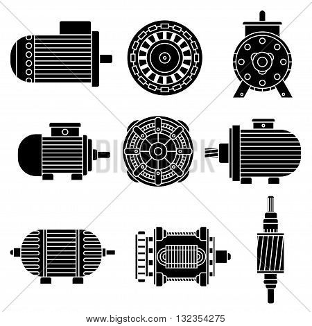 Electric Motor Vector Vector & Photo (Free Trial) | Bigstock