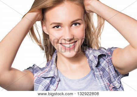 Close Portrait Smiling Image & Photo (Free Trial) | Bigstock