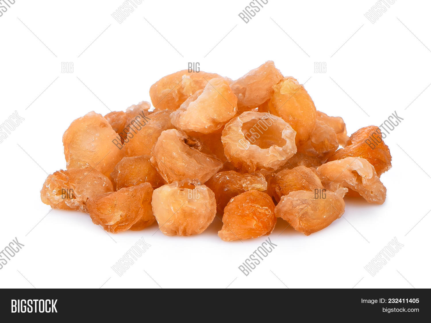 Dried Longan Isolated Image & Photo (Free Trial) | Bigstock