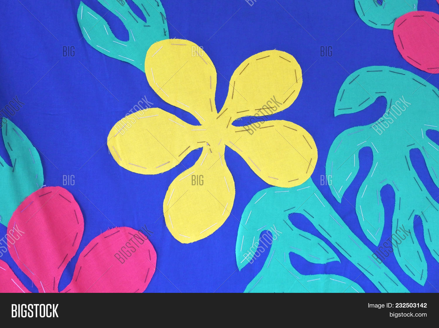 Cook Islands Tivaevae Image & Photo (Free Trial) | Bigstock