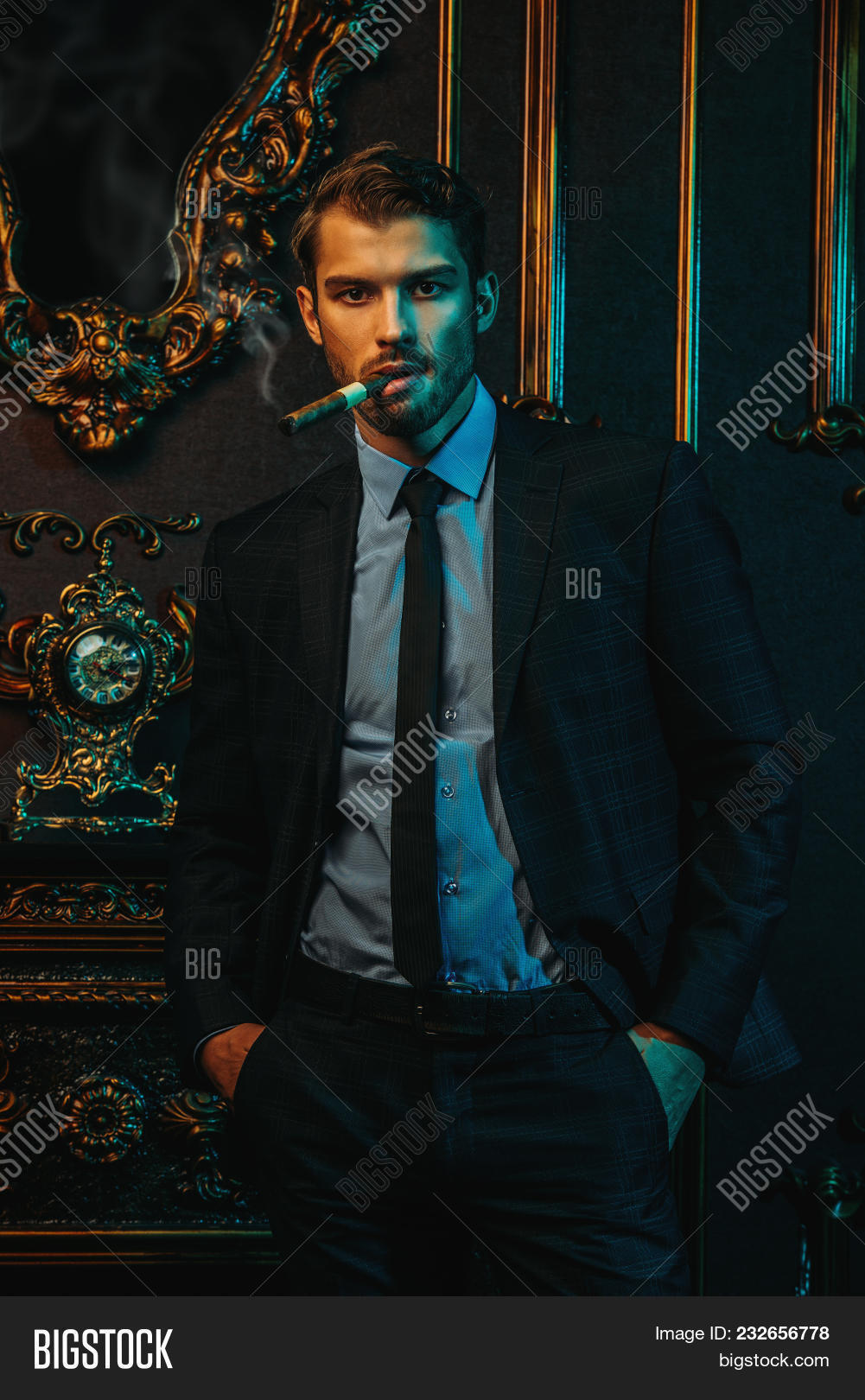 Portrait Imposing Man Image & Photo (Free Trial) | Bigstock