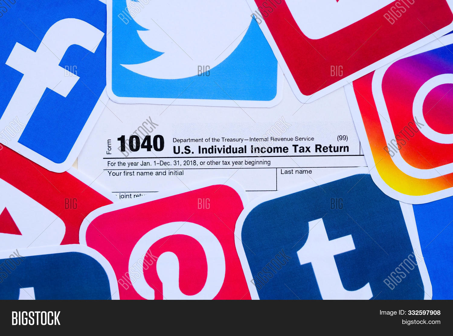 1040 U.s. Individual Image & Photo (Free Trial) | Bigstock