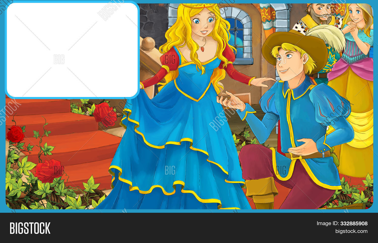 Cute Princess And Prince