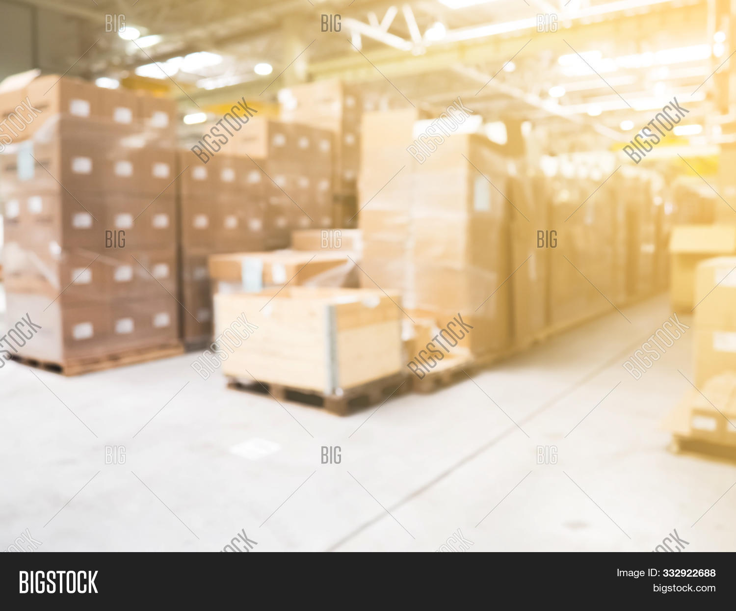 Blur Warehouse Image & Photo (Free Trial) | Bigstock