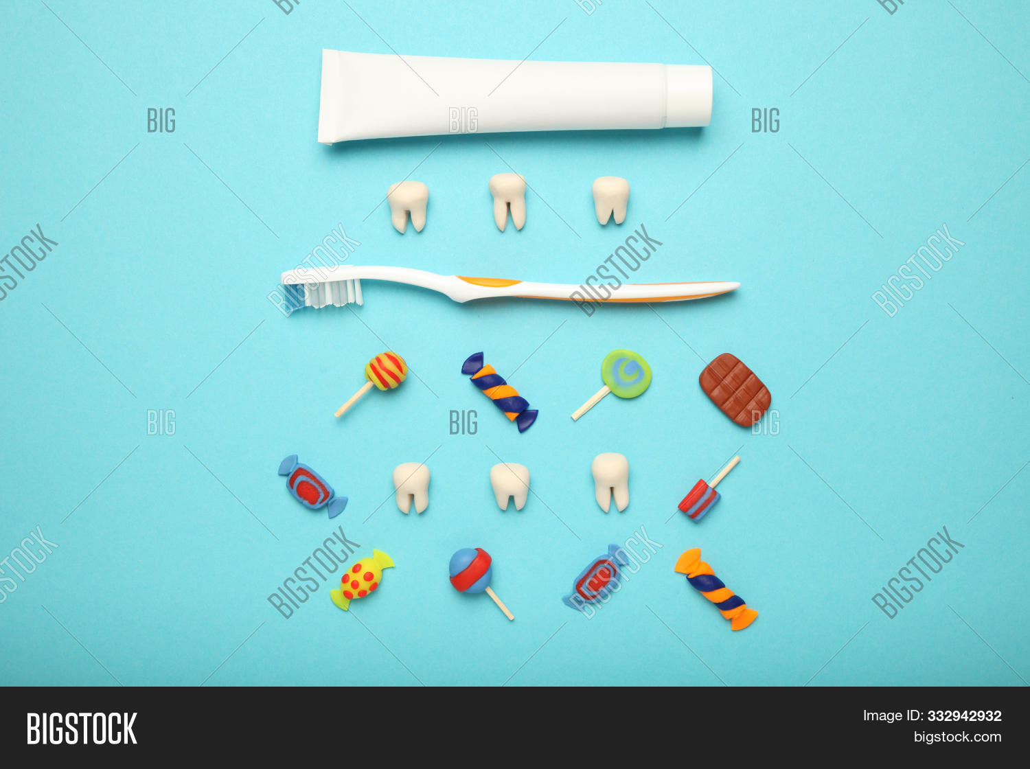 Imagen y foto Teeth Sweet Candies (prueba gratis) | Bigstock