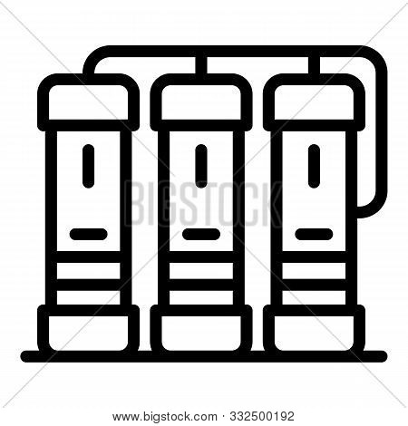 Three Servers Icon. Vector & Photo (Free Trial) | Bigstock
