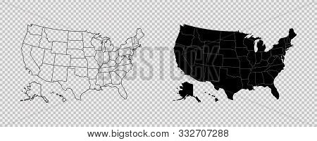 United States Map. Vector & Photo (Free Trial) | Bigstock