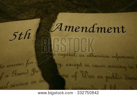 Fifth Amendment Us Image & Photo (Free Trial) | Bigstock