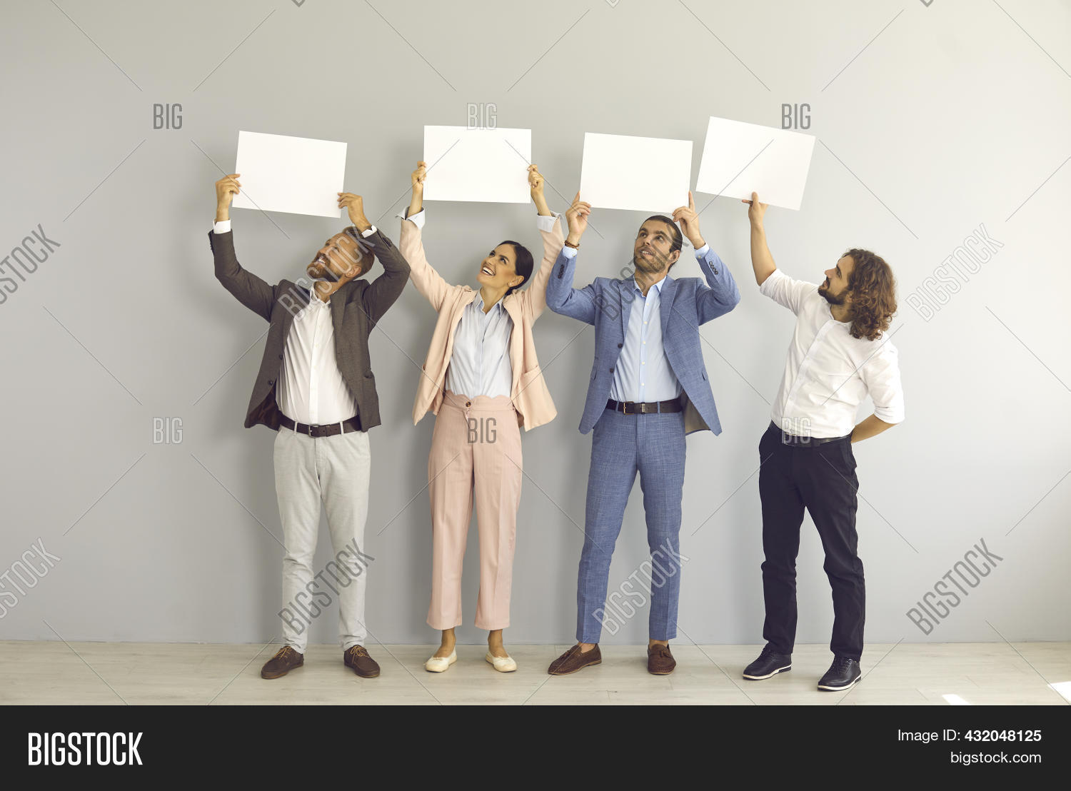 People Holding Blank Image & Photo (Free Trial) | Bigstock