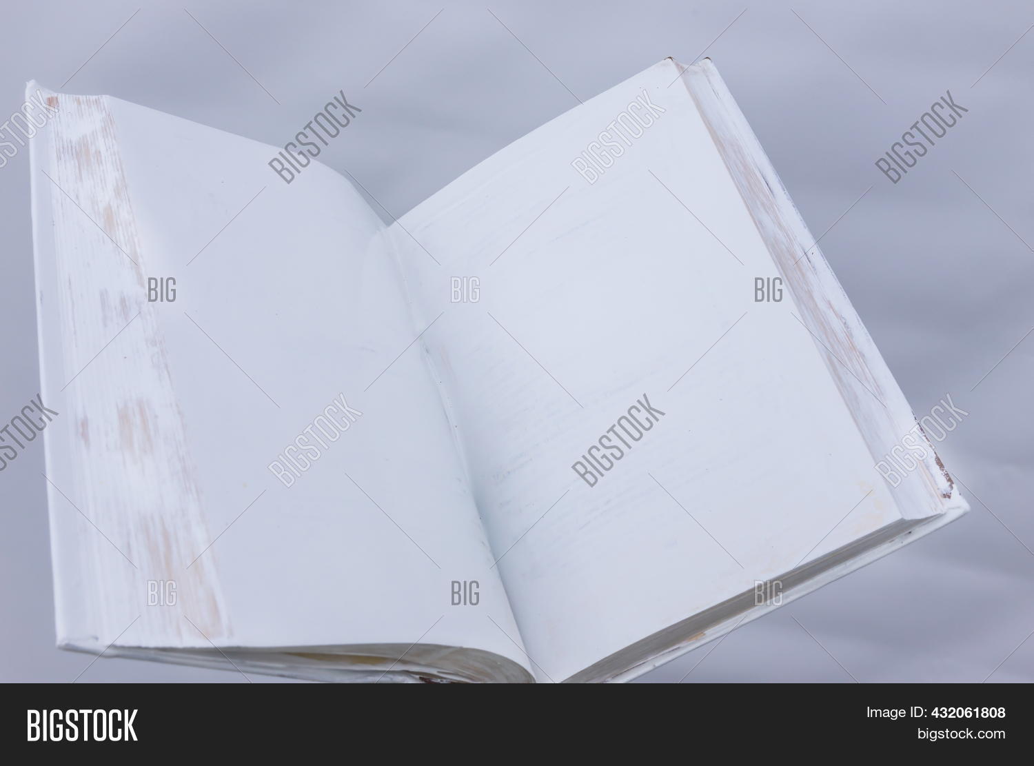 Blank White Open Book Image & Photo (Free Trial) | Bigstock