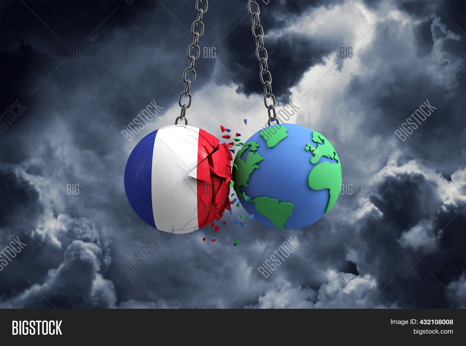 France Flag Ball Image & Photo (Free Trial) | Bigstock