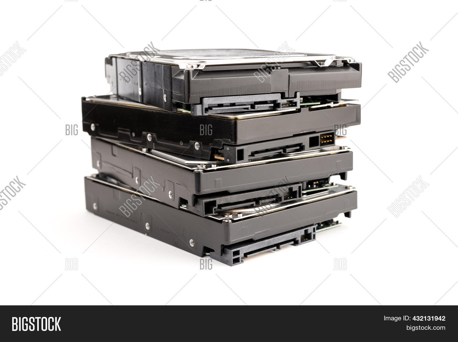 Imagen y foto Pile Computer Hard (prueba gratis) | Bigstock