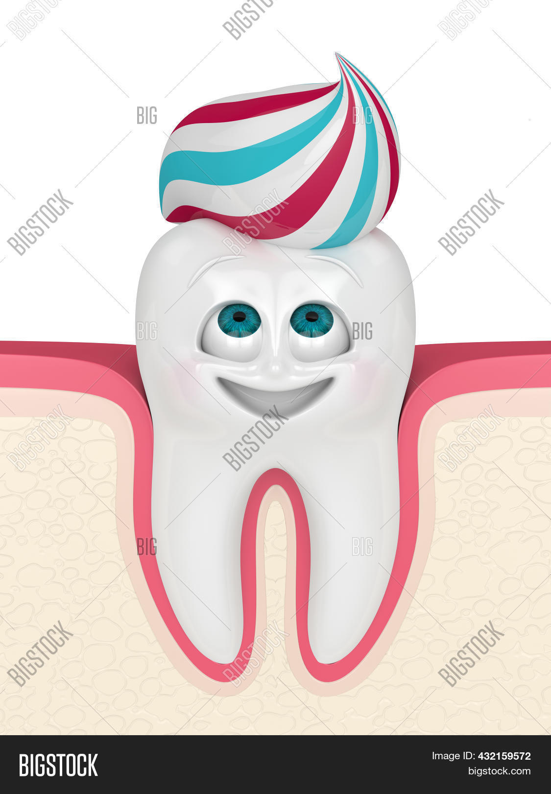 3d Render Cartoon Gum Image & Photo (Free Trial) | Bigstock