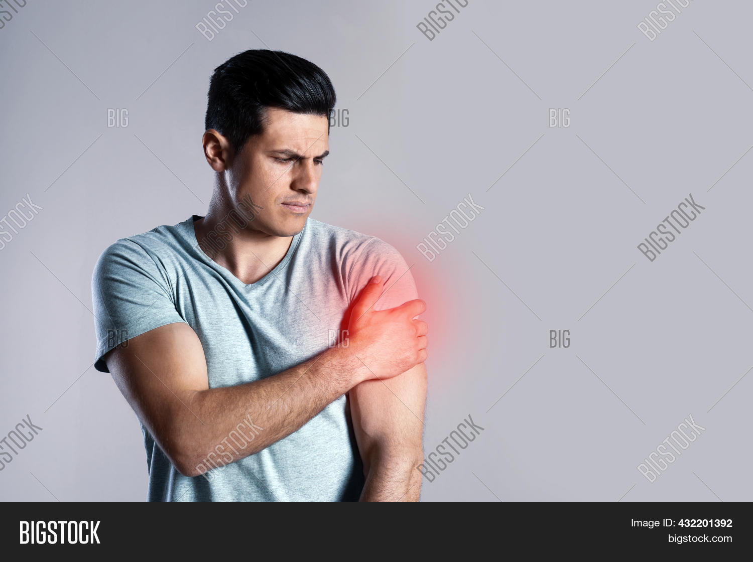 Man Suffering Shoulder Image & Photo (Free Trial) | Bigstock