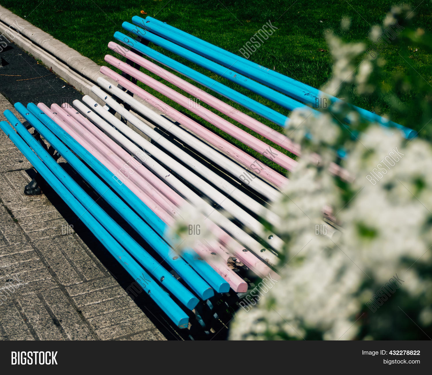 Side View Bench Public Image & Photo (Free Trial) | Bigstock