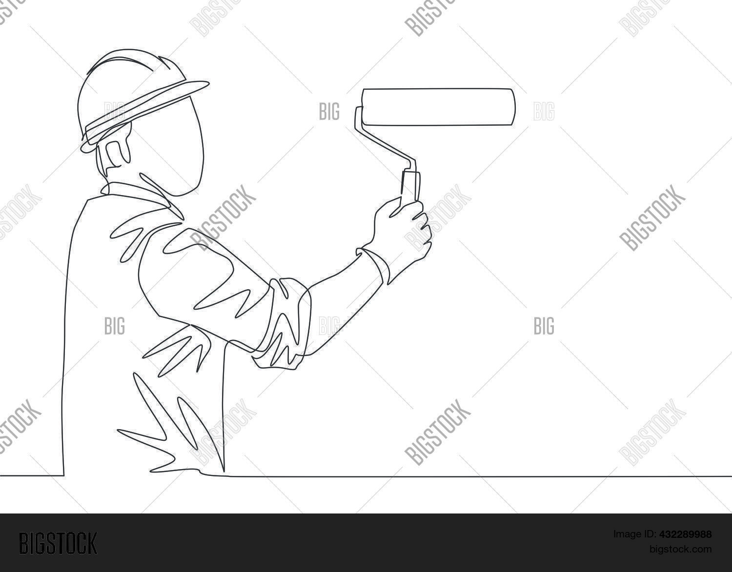 One Single Line Vector & Photo (Free Trial) | Bigstock