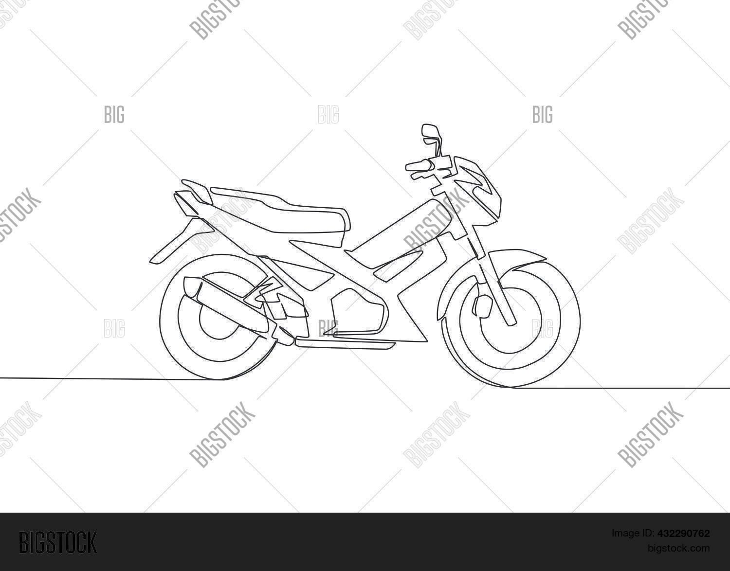 One Single Line Vector & Photo (Free Trial) | Bigstock