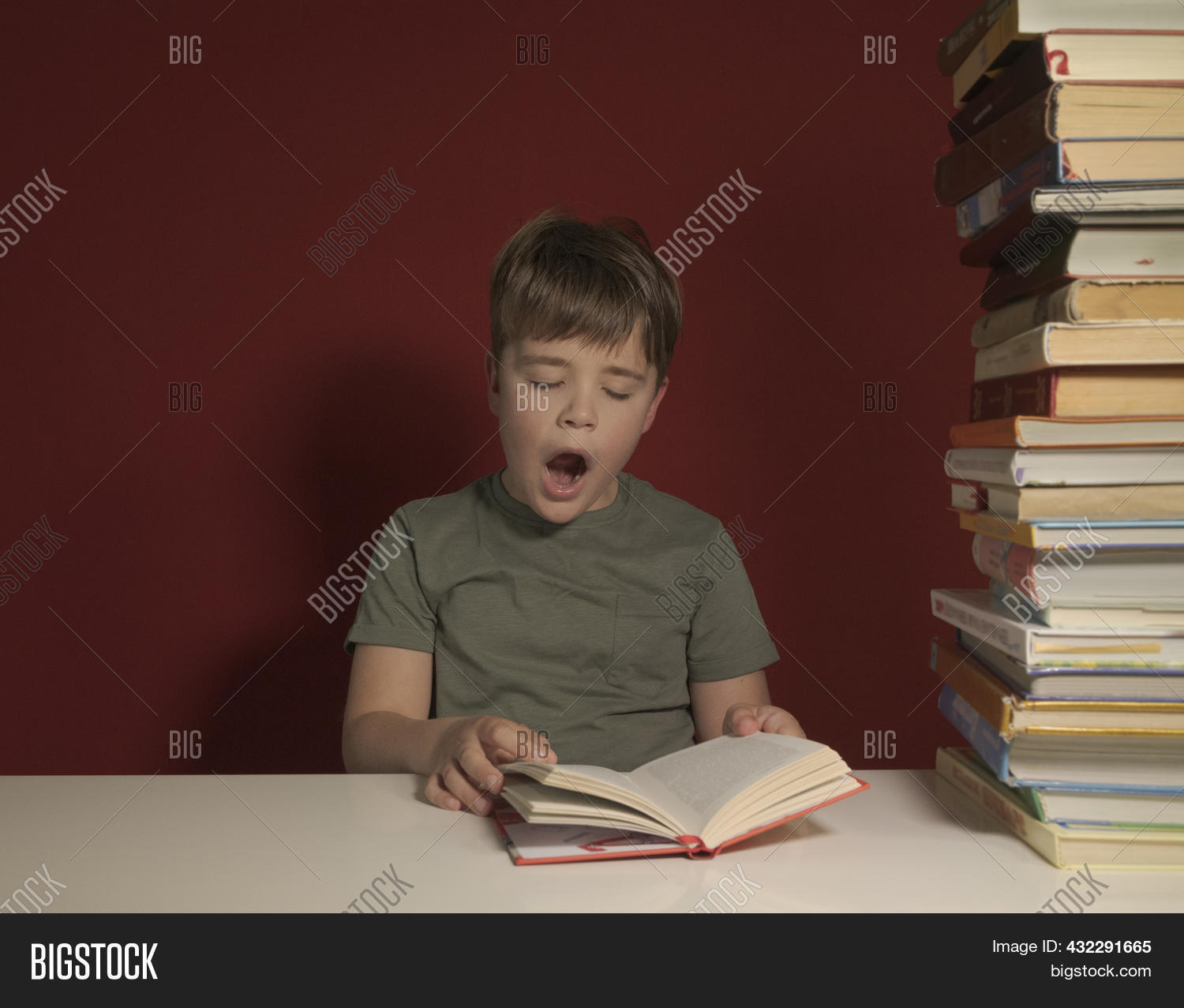 Back School. Boy Books Image & Photo (Free Trial) | Bigstock