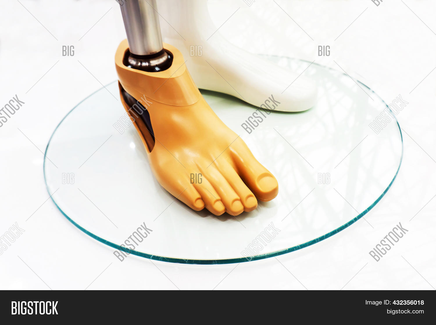 Metal Prosthetic Leg. Image & Photo (Free Trial) | Bigstock
