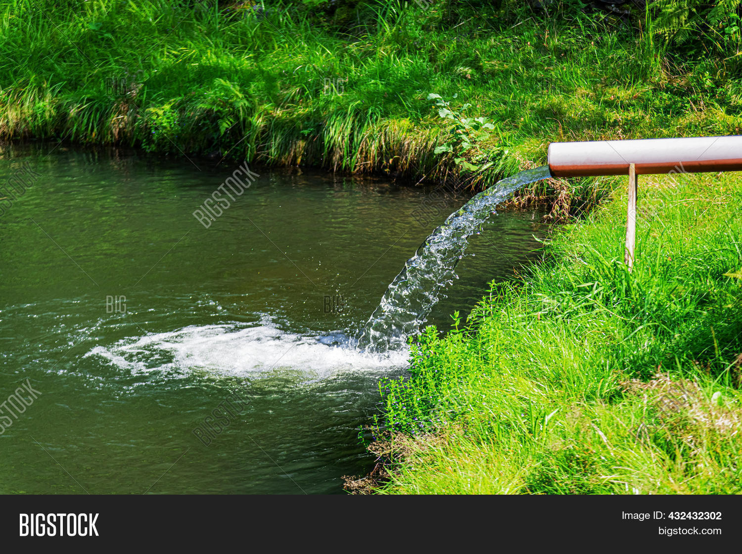 Water Flows Through Image & Photo (Free Trial) | Bigstock