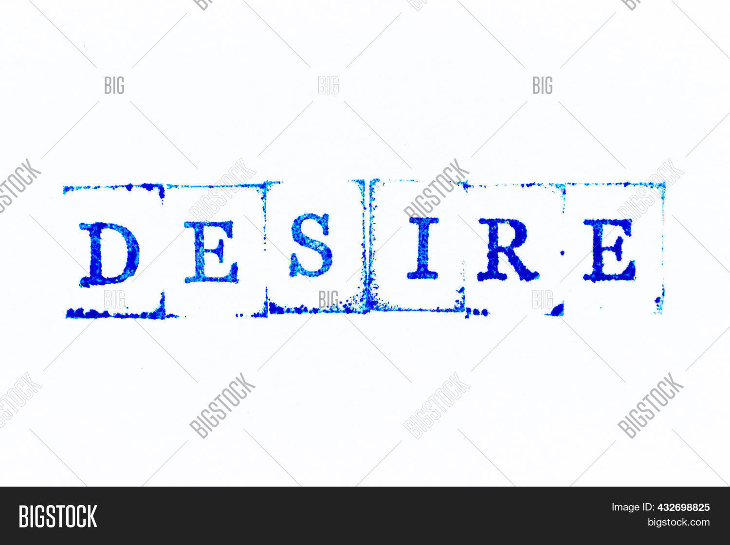 Blue Color Ink Rubber Image & Photo (Free Trial) | Bigstock