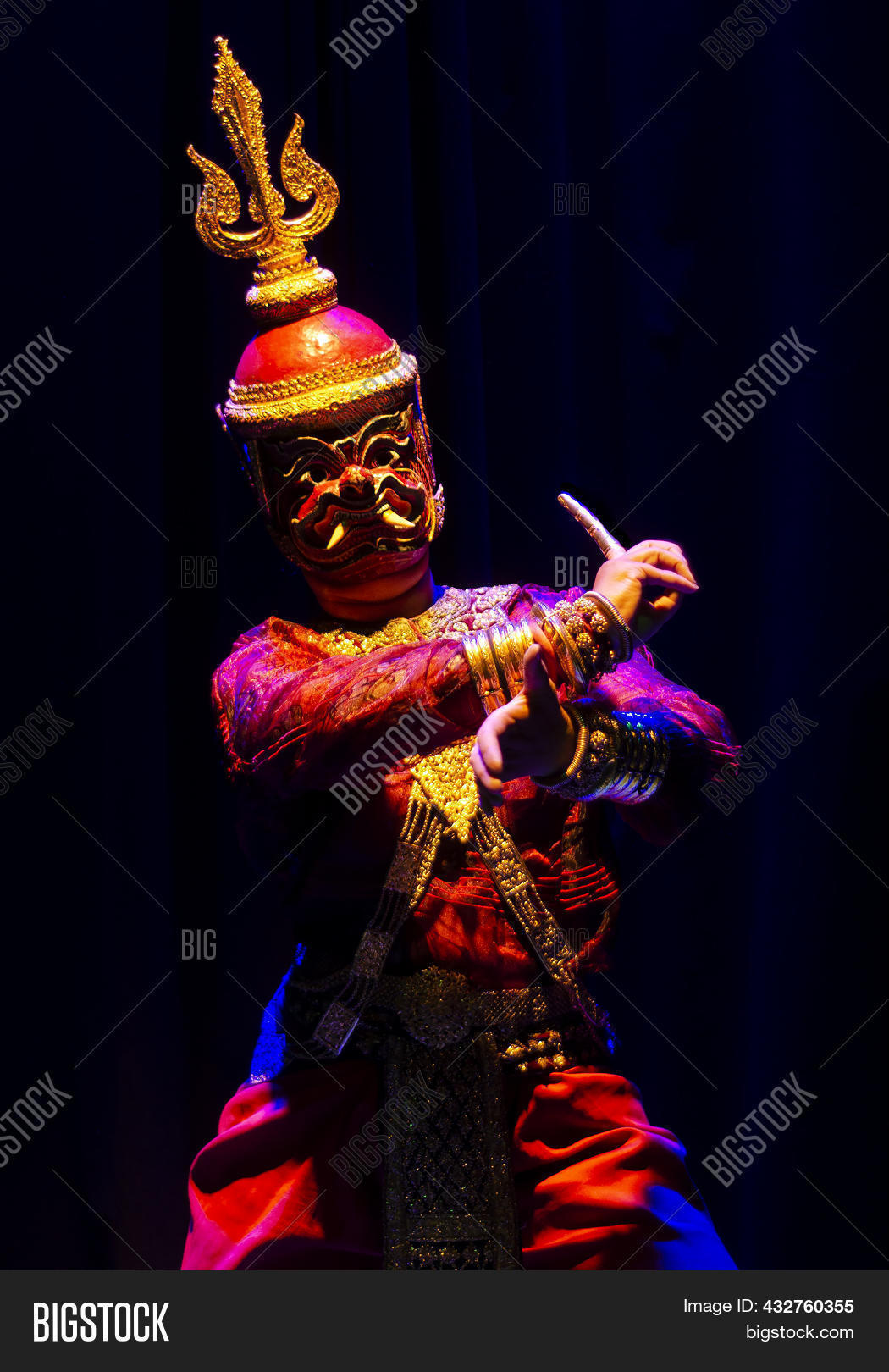 Lakhon Khol Khmer Image & Photo (Free Trial) | Bigstock