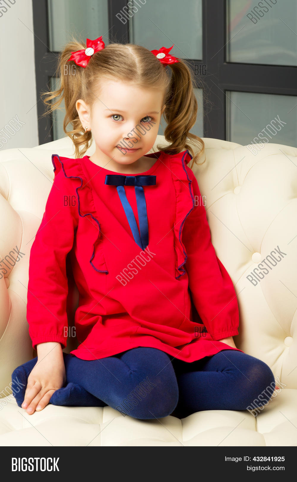 Cute Blonde Little Image & Photo (Free Trial) | Bigstock