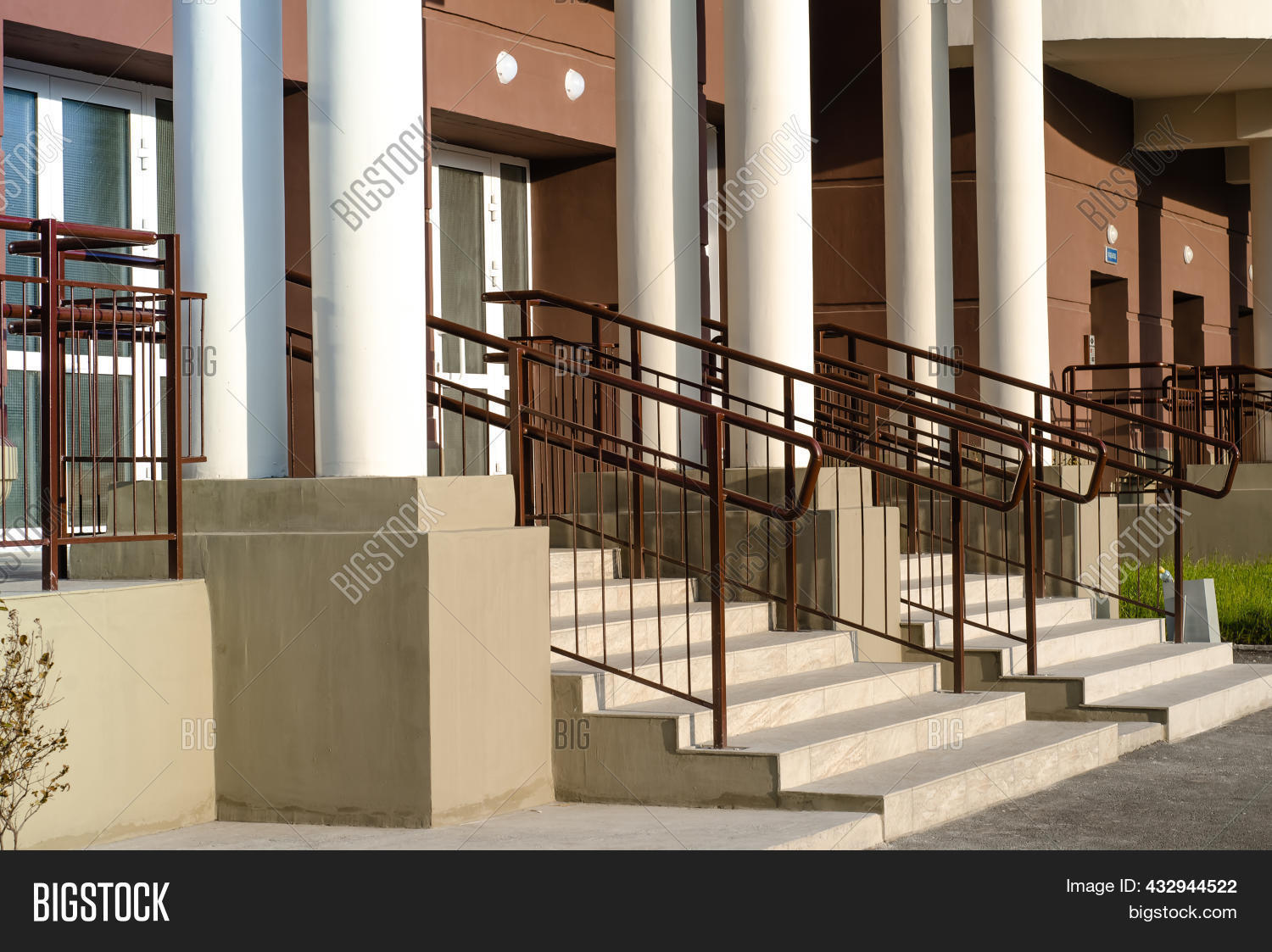 Main Entrance Stairs Image & Photo (Free Trial) | Bigstock