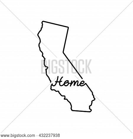 California Us State Vector & Photo (Free Trial) | Bigstock