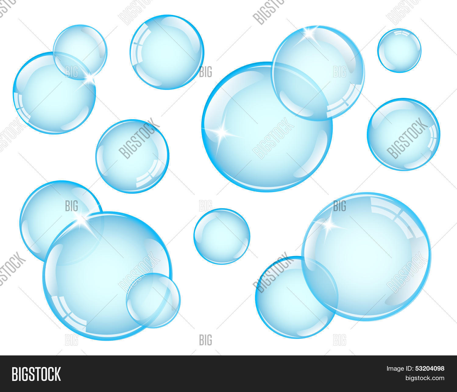Shiny Bubbles Vector & Photo (Free Trial) | Bigstock