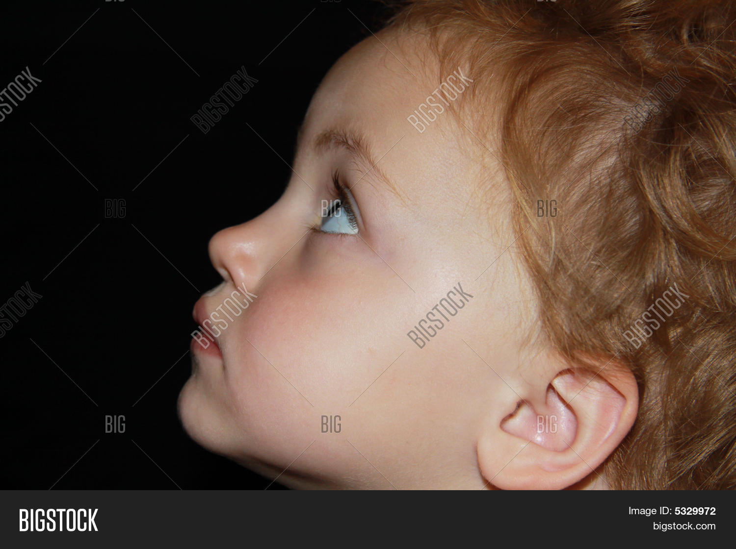 Profile Child Looking Image & Photo (Free Trial) | Bigstock