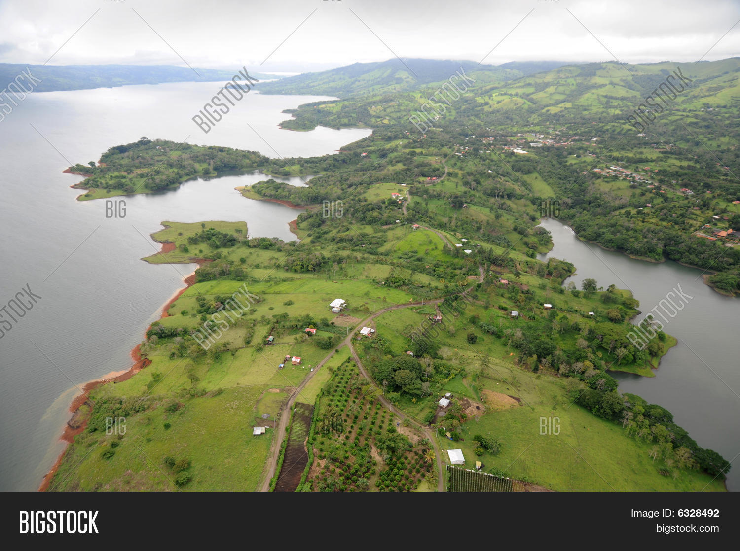 Aerial View Costa Rica Image & Photo (Free Trial) | Bigstock