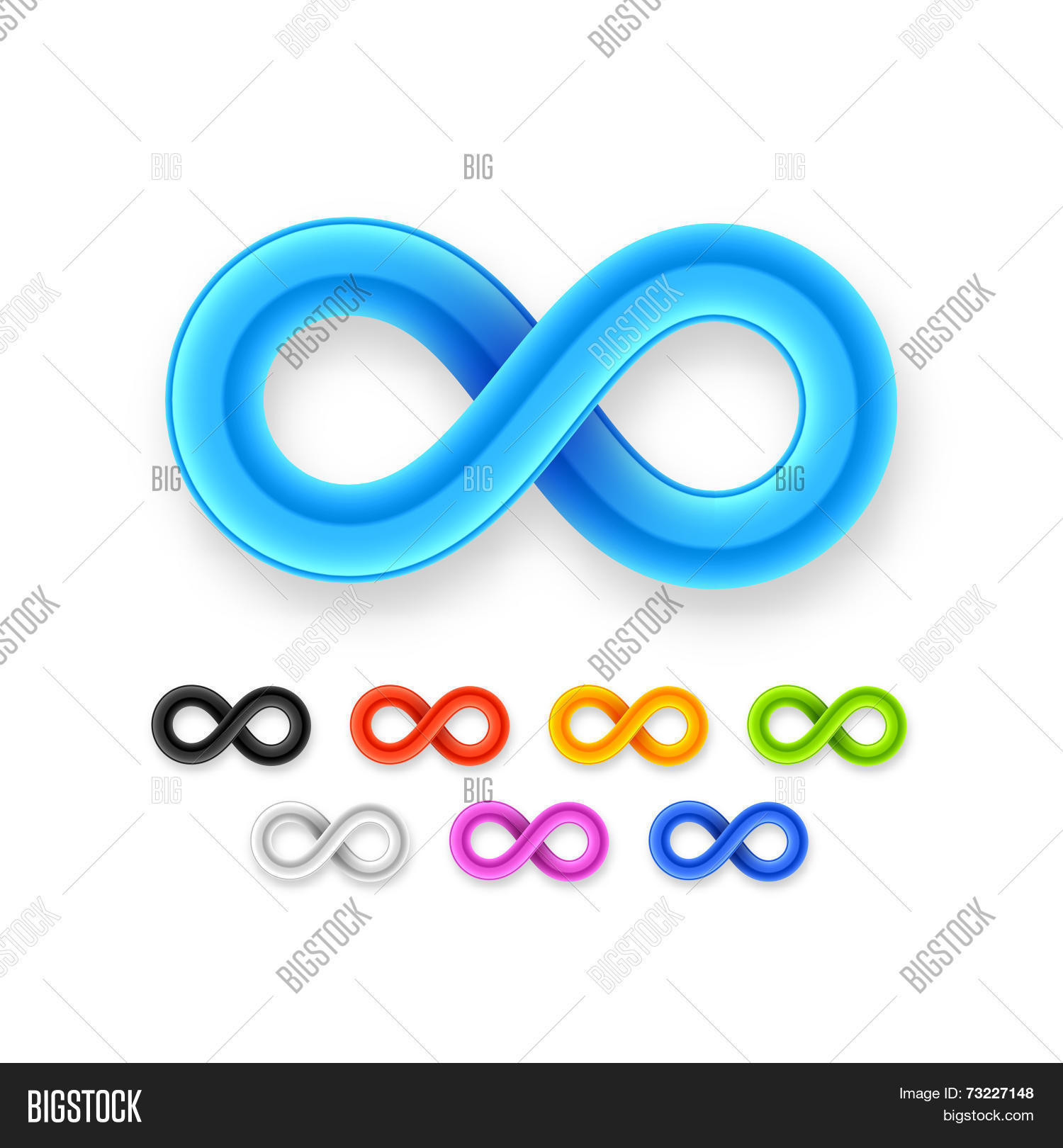 Colorful Infinity Vector & Photo (Free Trial) | Bigstock