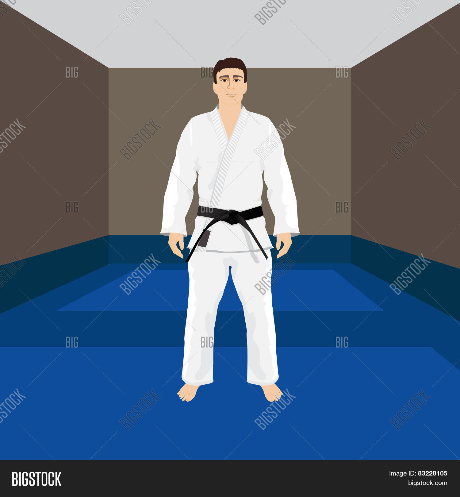 Men Sport Wear Judo Vector & Photo (Free Trial) | Bigstock