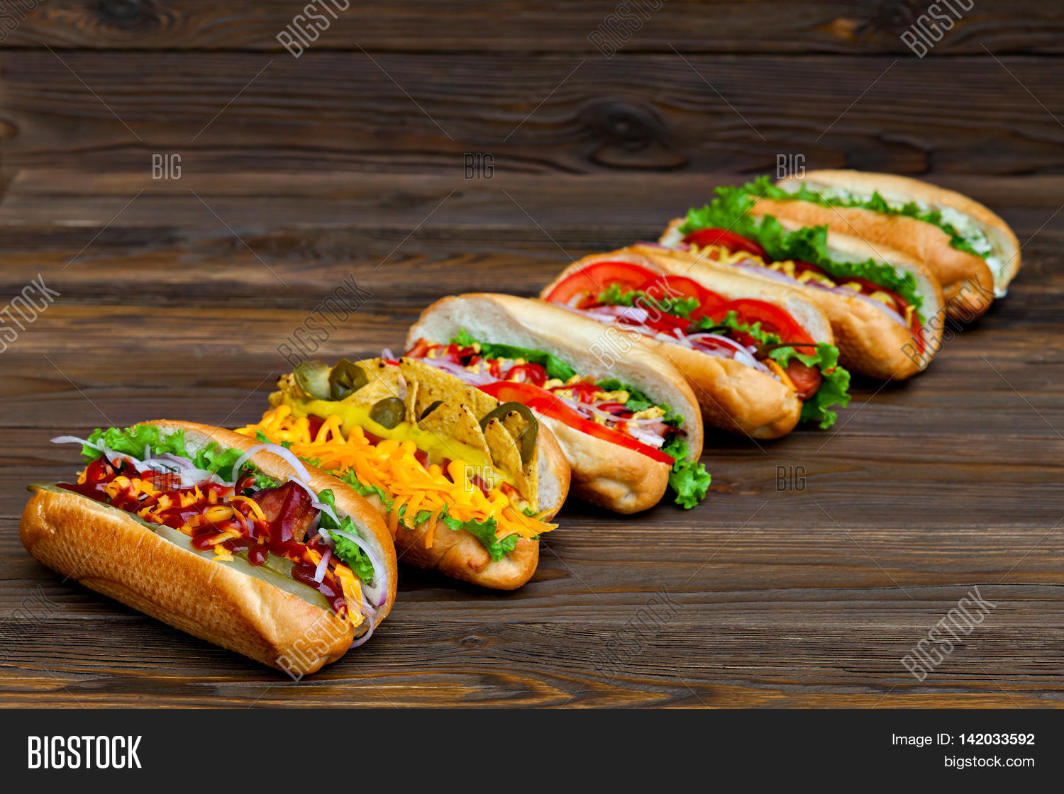 Big Delicious Hot Dogs Image & Photo (Free Trial) | Bigstock