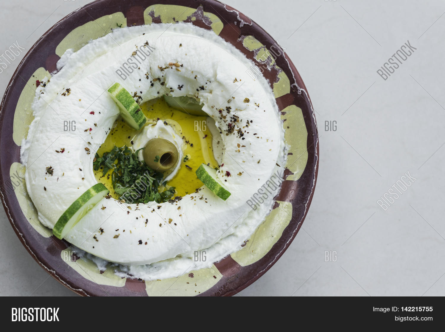 Labneh Fresh Lebanese Image & Photo (Free Trial) | Bigstock