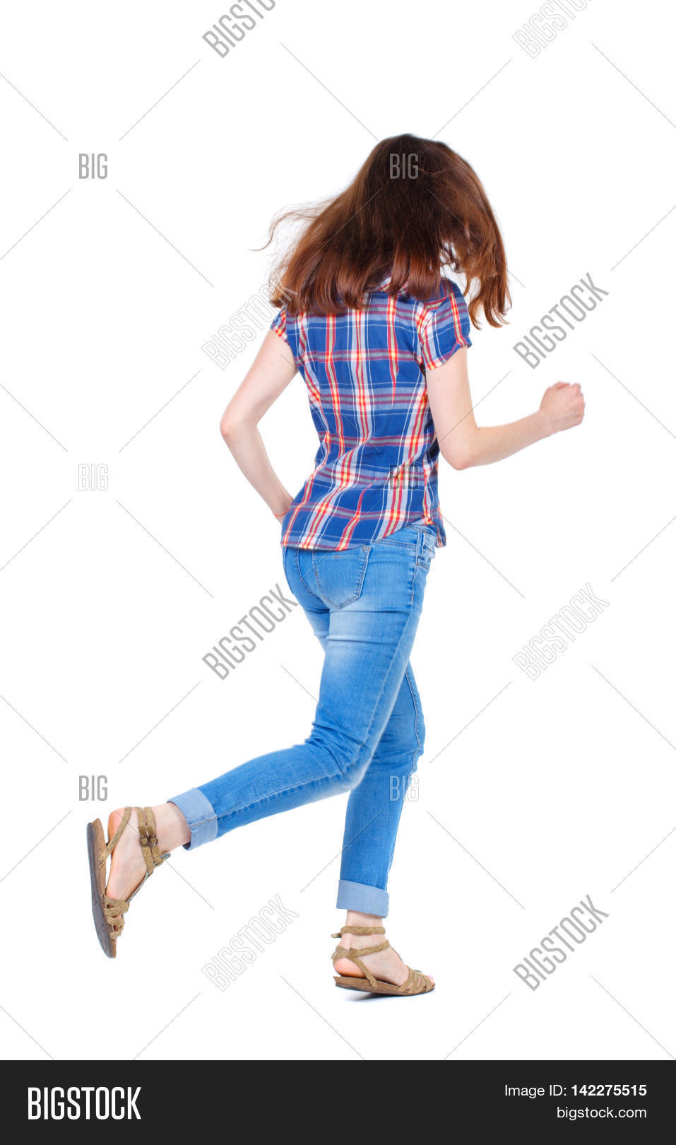 Back View Running Image & Photo (Free Trial) | Bigstock