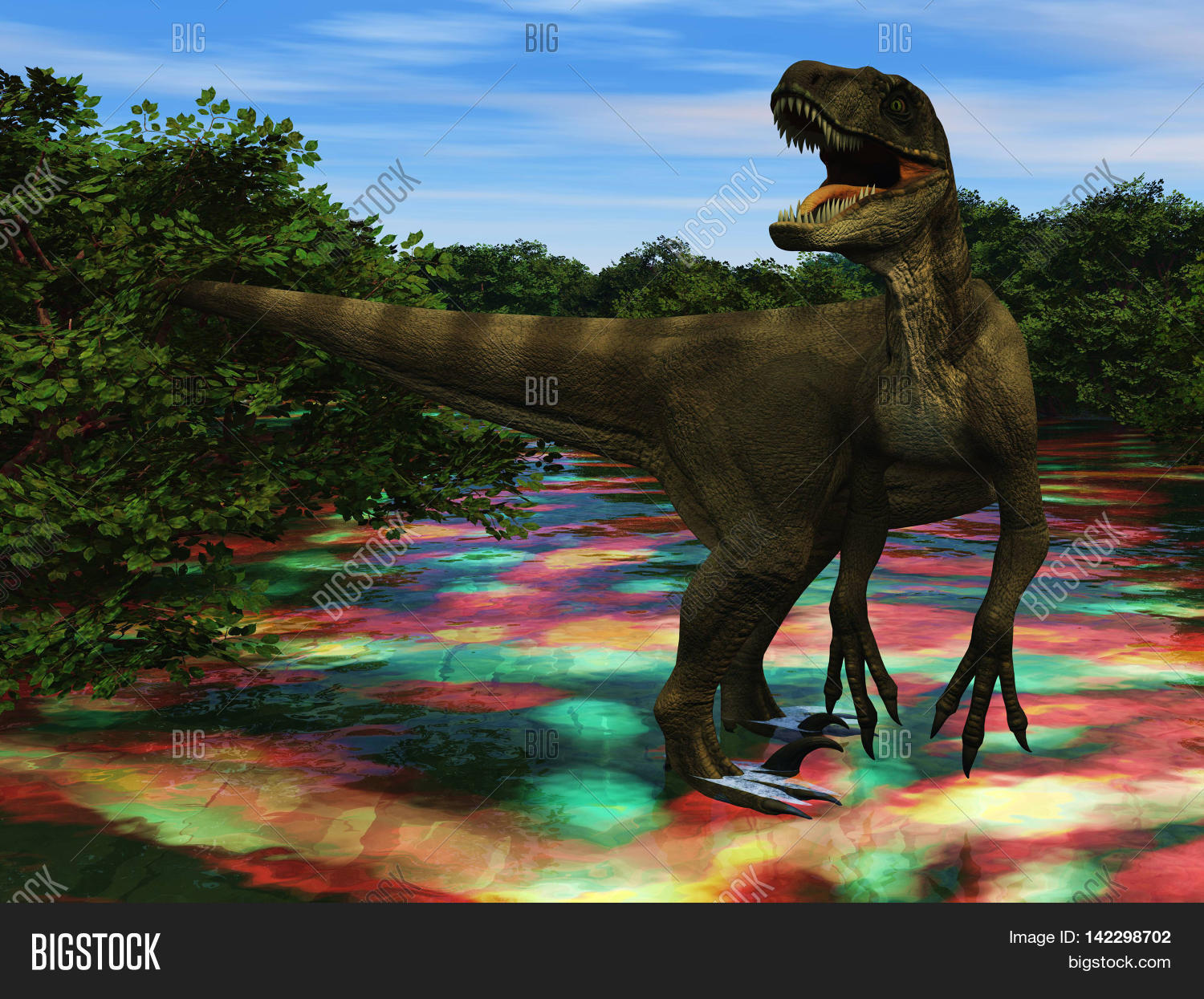 Velociraptor Dinosaur Image & Photo (Free Trial) | Bigstock