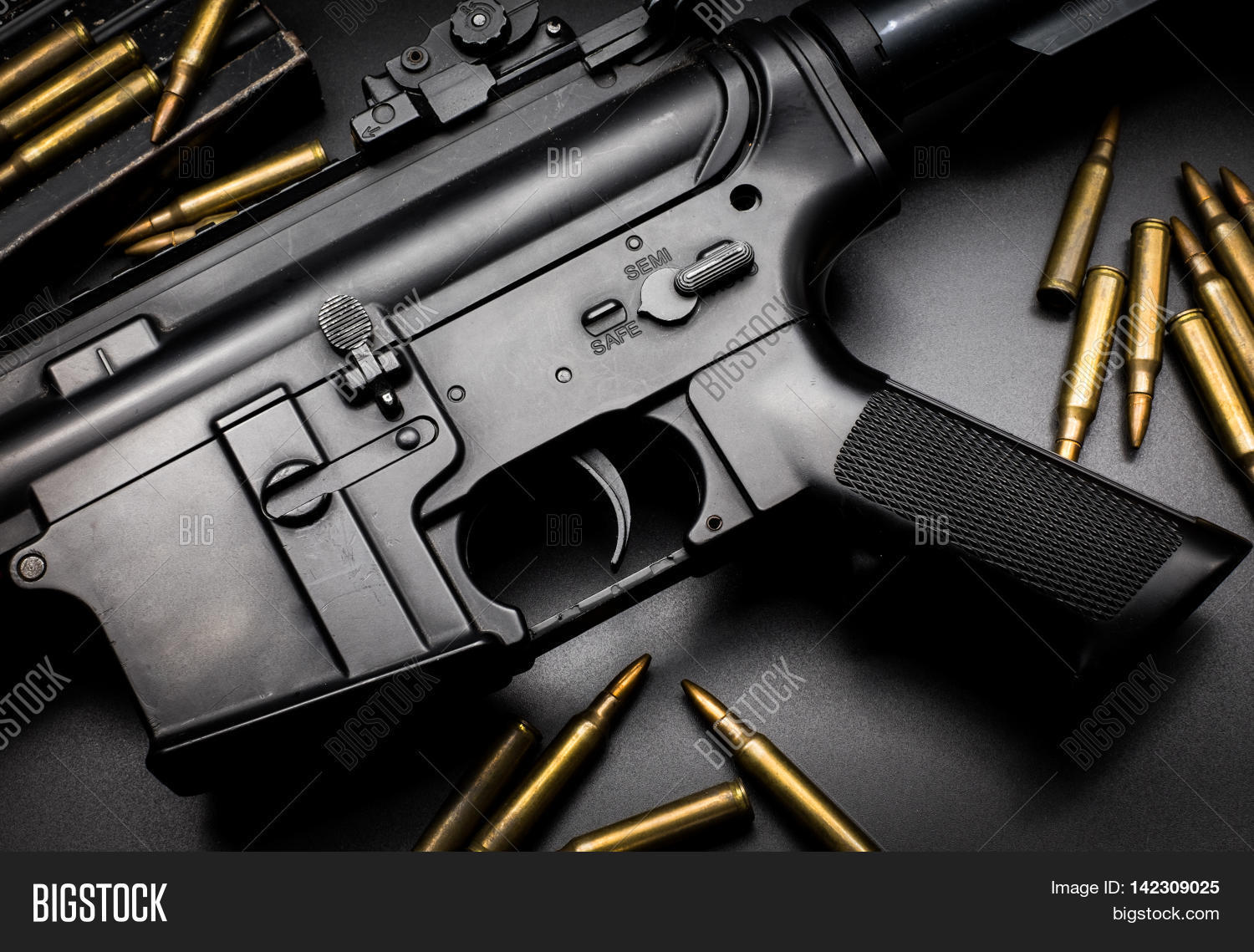 M4A1 Assault Rifle On Image & Photo (Free Trial) | Bigstock