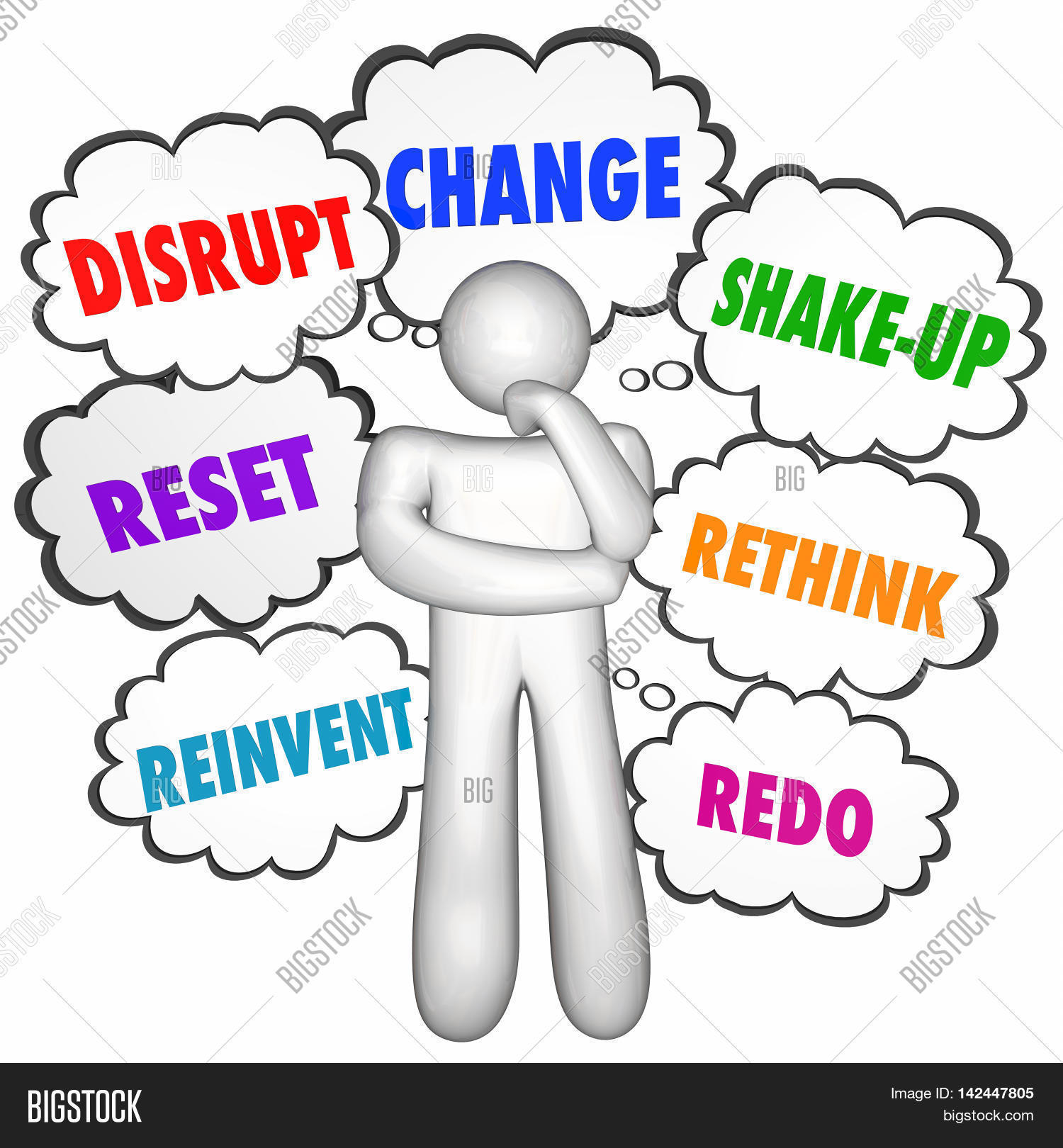 Disrupt Change Image & Photo (Free Trial) | Bigstock