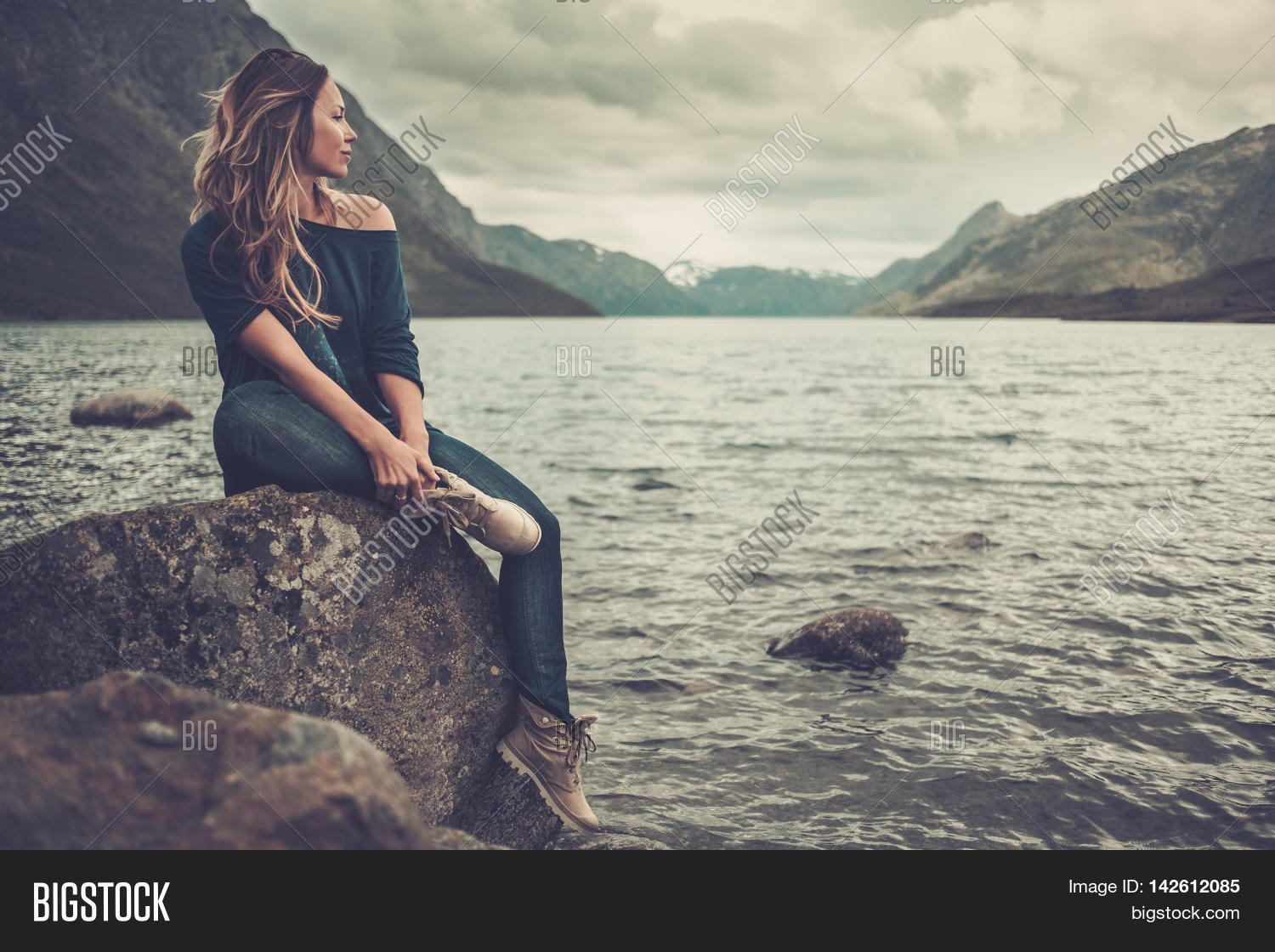 Confident Woman Posing Image & Photo (Free Trial) | Bigstock